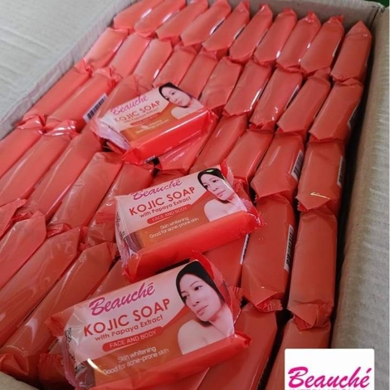 Beauche Beauty Bar 90g set of 100pcs (with Beauche logo on actual soap ...