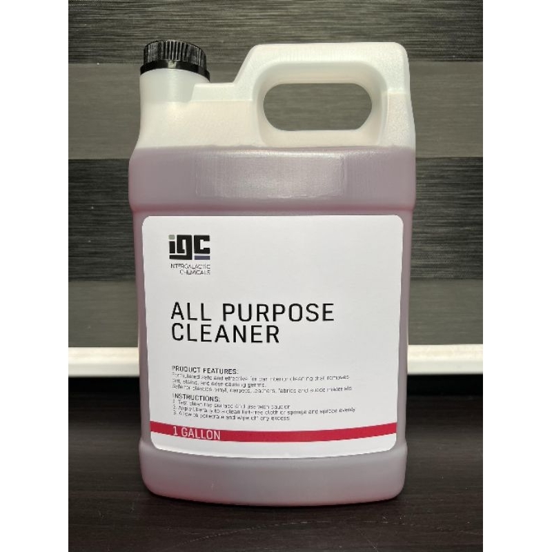 IGC Intergalactic Interior Cleaner/ All purpose cleaner(APC)4L | Shopee ...