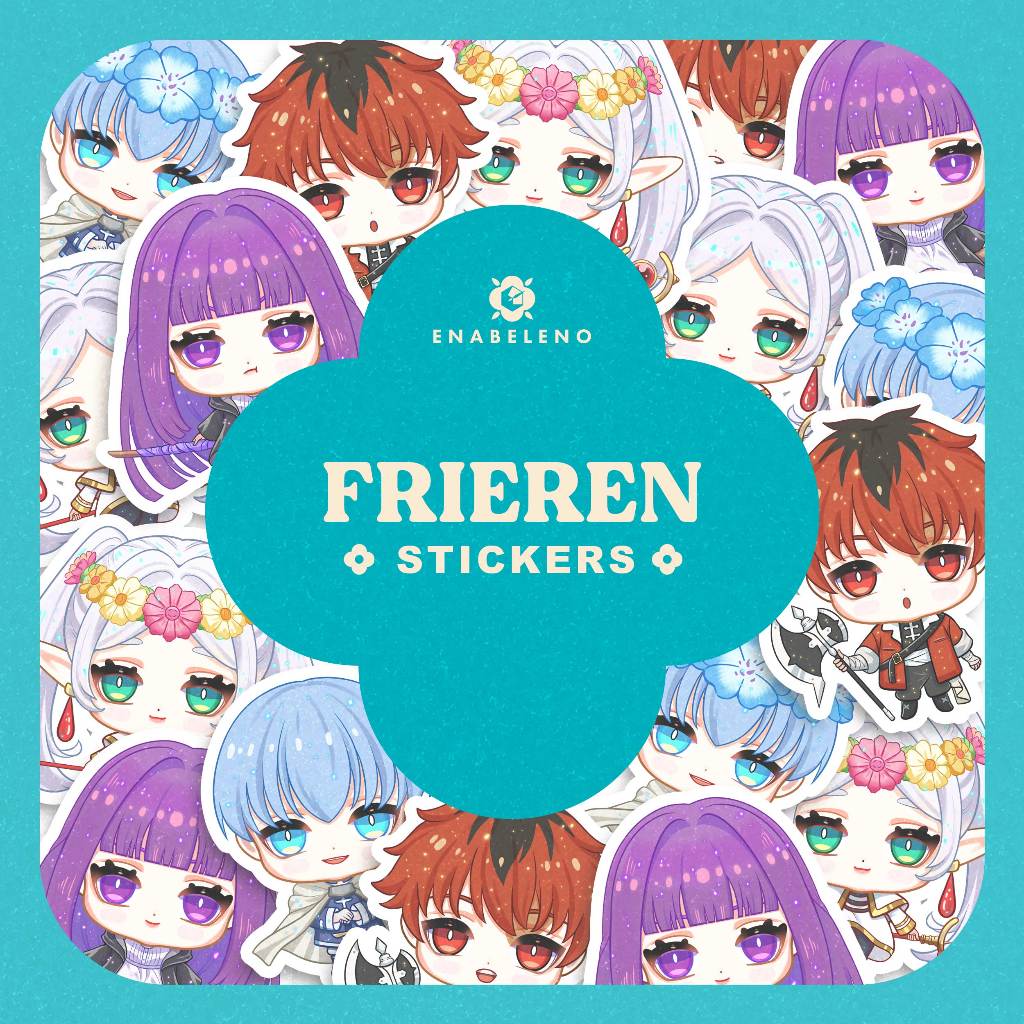 Frieren Stickers | enabelenoart | Shopee Philippines