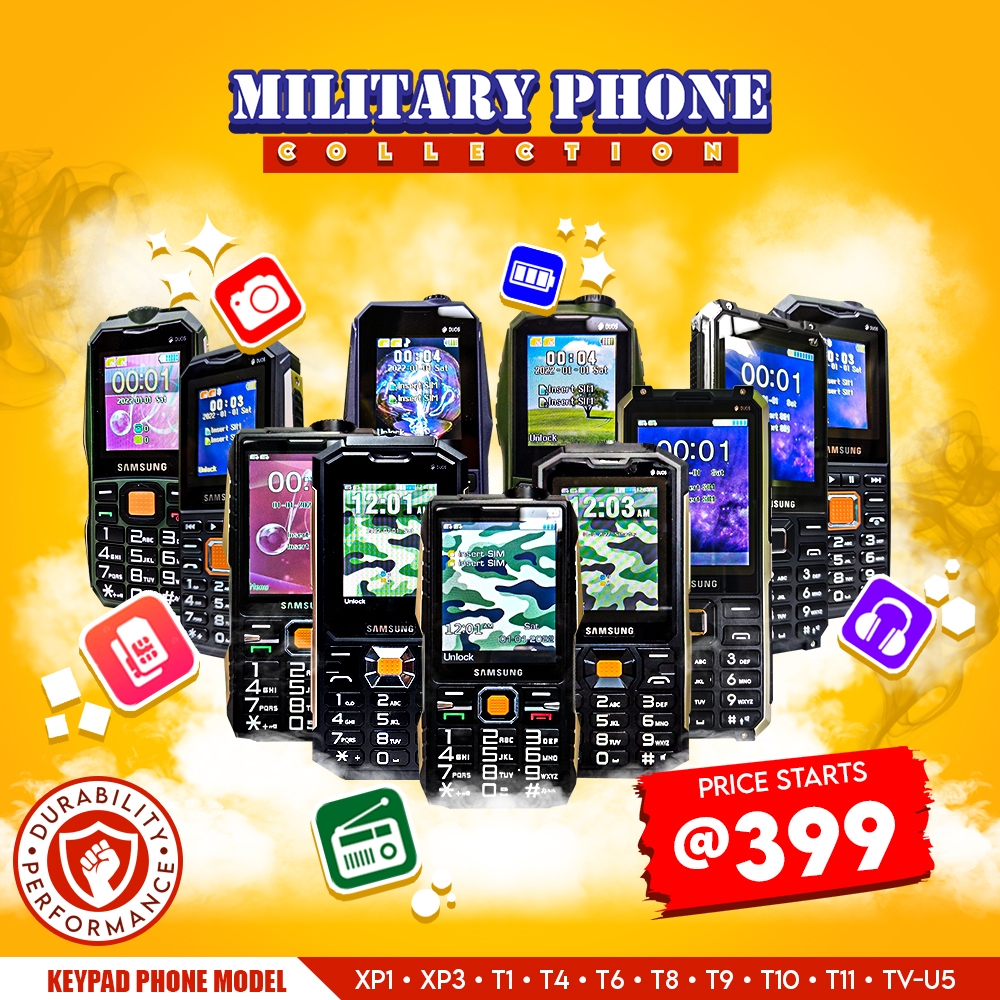 MILITARY PHONE COLLECTION Cellphone Basic Keypad Phone | Shopee Philippines