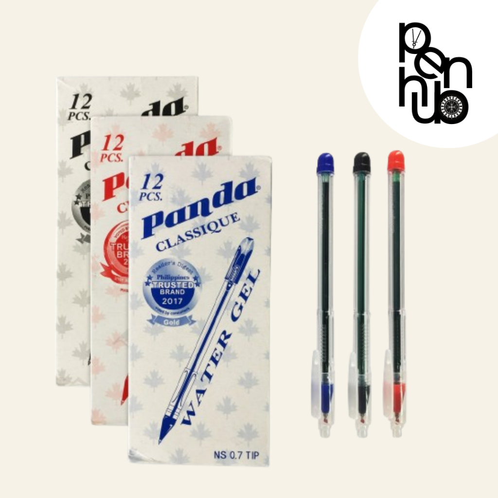 PANDA Classique Ball Pen Water Gel 0.7 Tip - 1PC / PenHub | Shopee ...