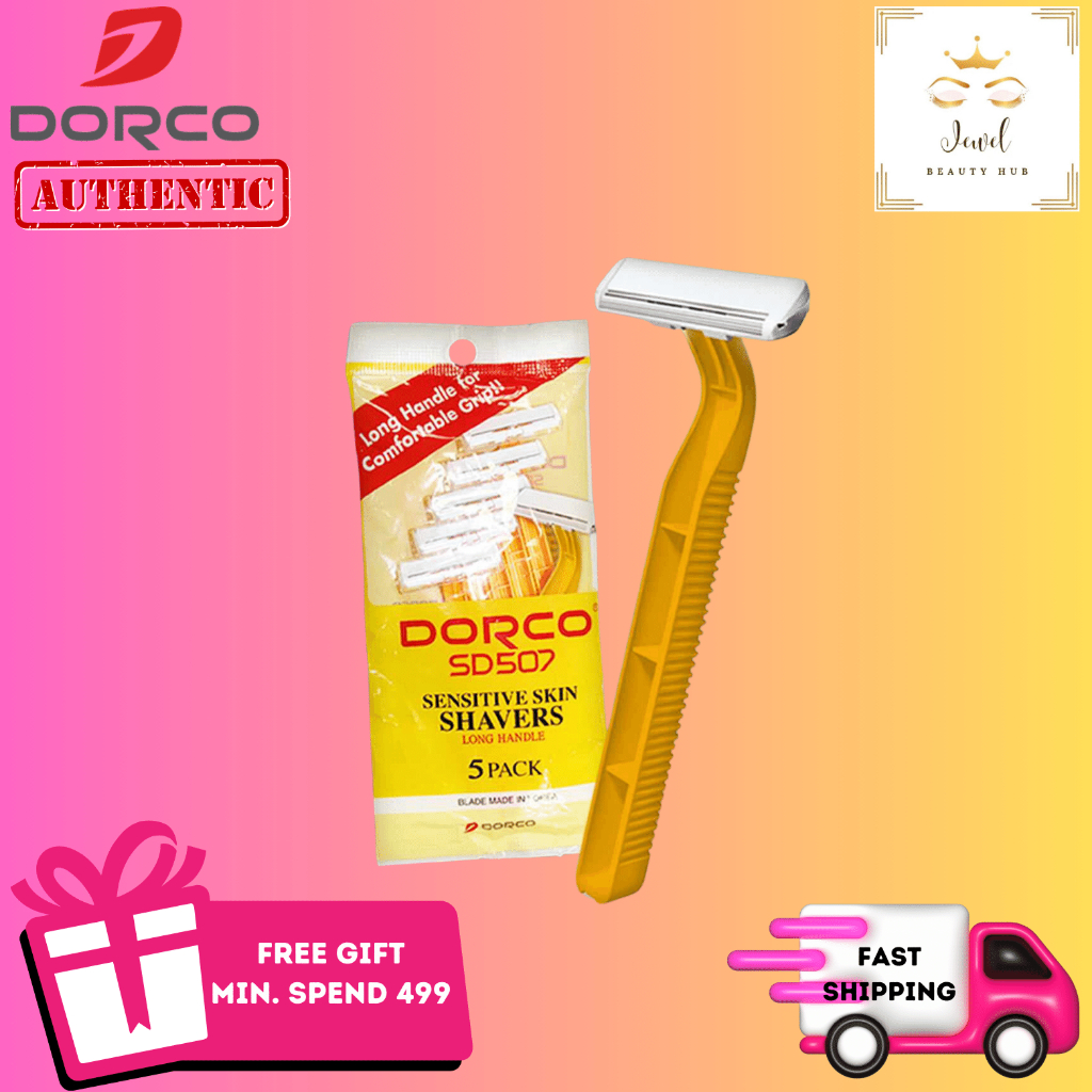 DORCO YELLOW RAZOR (5PCS PER PACK) | Shopee Philippines