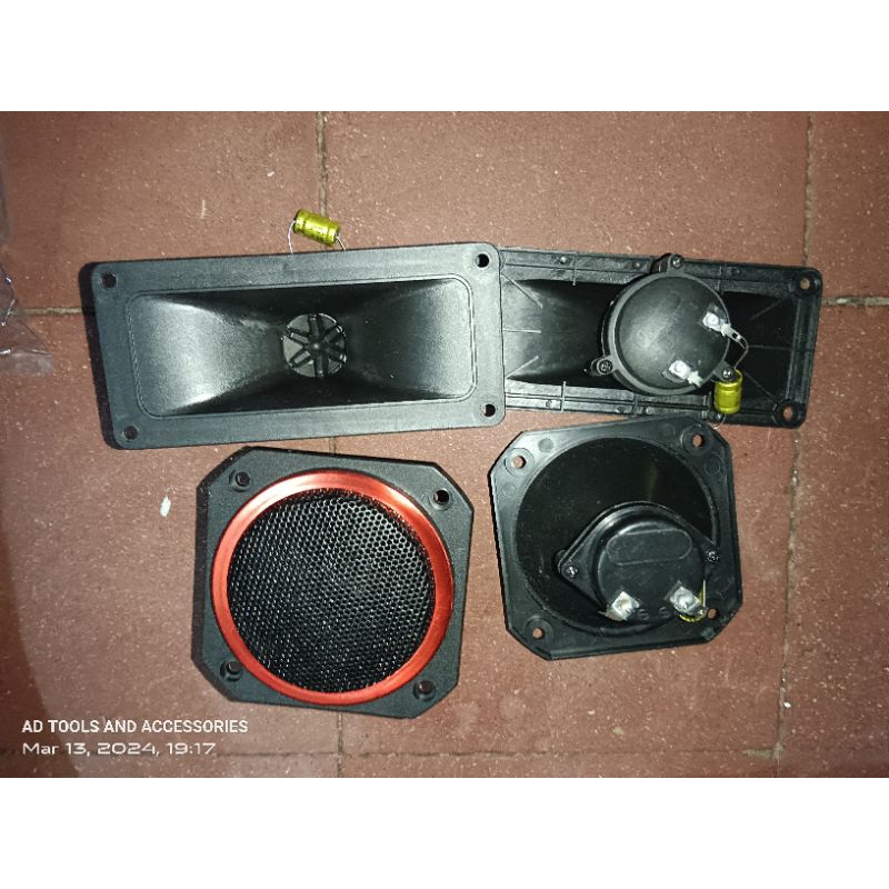 piezzo tweeter/piezo plastic tweeter/videoke plastic tweeter ...