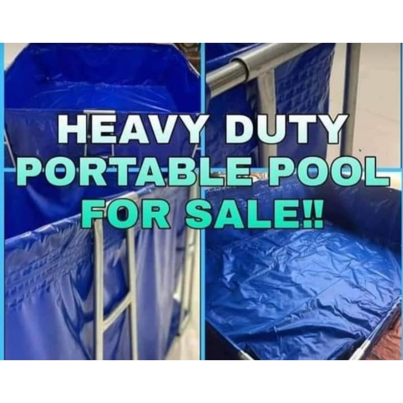 6x8x3 feet POOL ONLY HEAVY DUTY PORTABLE POOL | Shopee Philippines