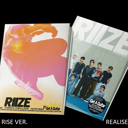 ONHAND RIIZE - 1st Single Album - Get a Guitar version Realize unsealed realise | Shopee Philippines