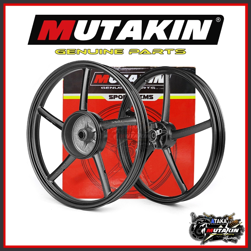 MUTAKIN 522 Mags For YAMAHA MIO i 125 MIO M3 MIO SPORTY Front 1.4*17 ...