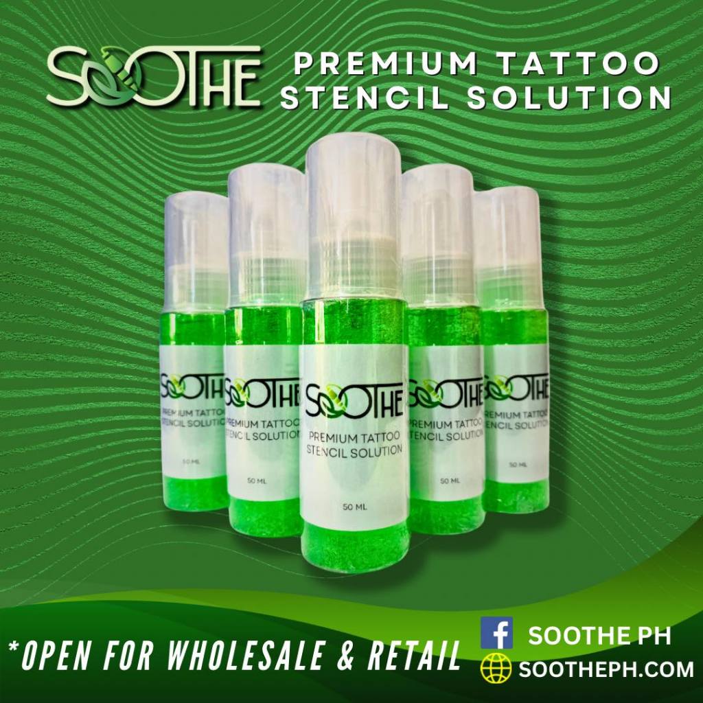 SOOTHE Premium Tatt** Stencil Solution | Shopee Philippines