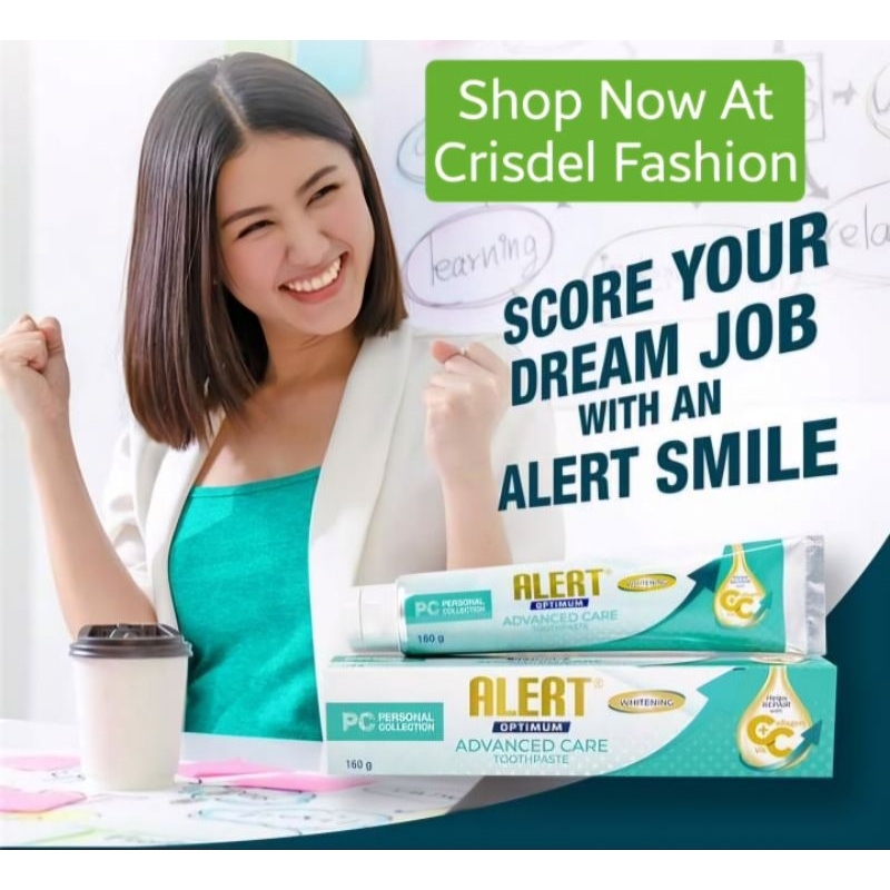 PC ALERT ADVANCED CARE WHITENING TOOTHPASTE 160G | Shopee Philippines