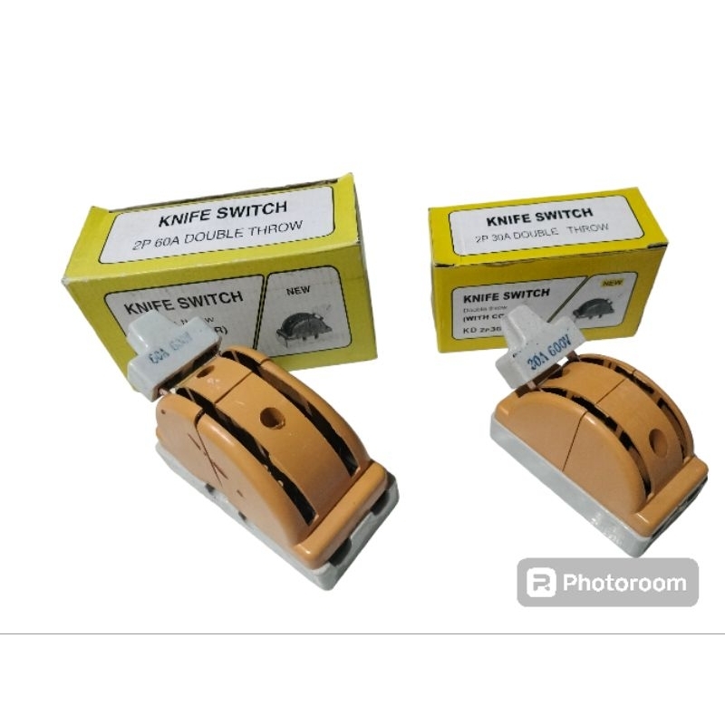 KNIFE SWITCH 2 POLE DOUBLE THROW 600V 30 AMPERE | Shopee Philippines