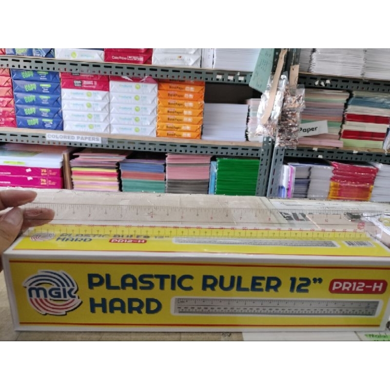 Plastic Ruler 12"Hard 1pc | Shopee Philippines