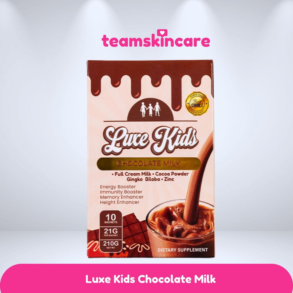 Luxe Kids Chocolate Milk energy Booster Height Enhancer Memory Immunity ...