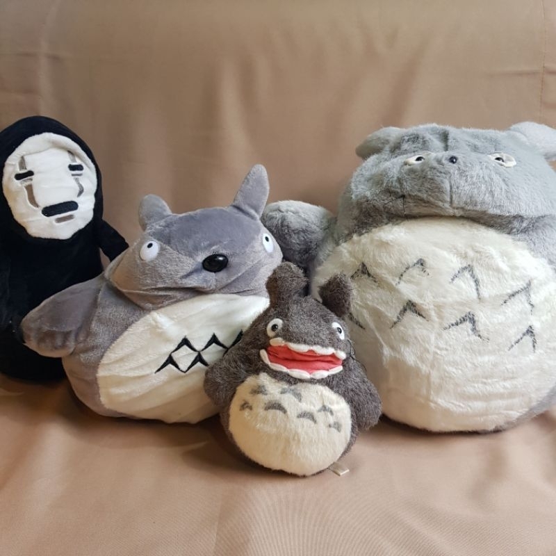 Totoro no face sun arrow stuffed toys preloved | Shopee Philippines