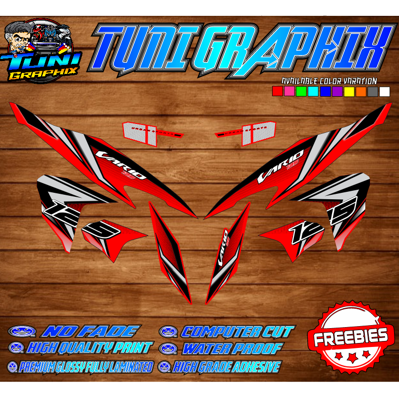 HONDA CLICK 125i V2 VARIO NEW DECALS 2024 | Shopee Philippines