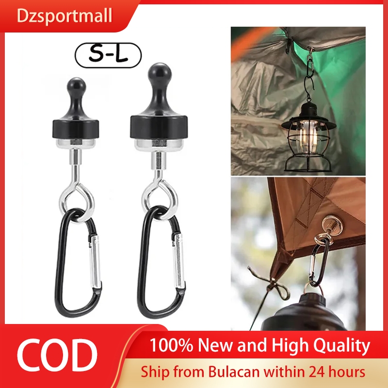 Strong Magnetic Carabiner Camping Snap Clip Aluminum Alloy Tent Canopy ...