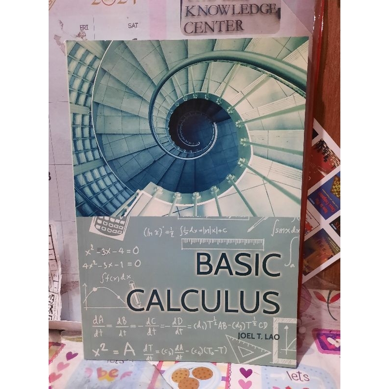 Basic Calculus for SHS by Lao 2021c Brandnew Original Onhand | Shopee ...