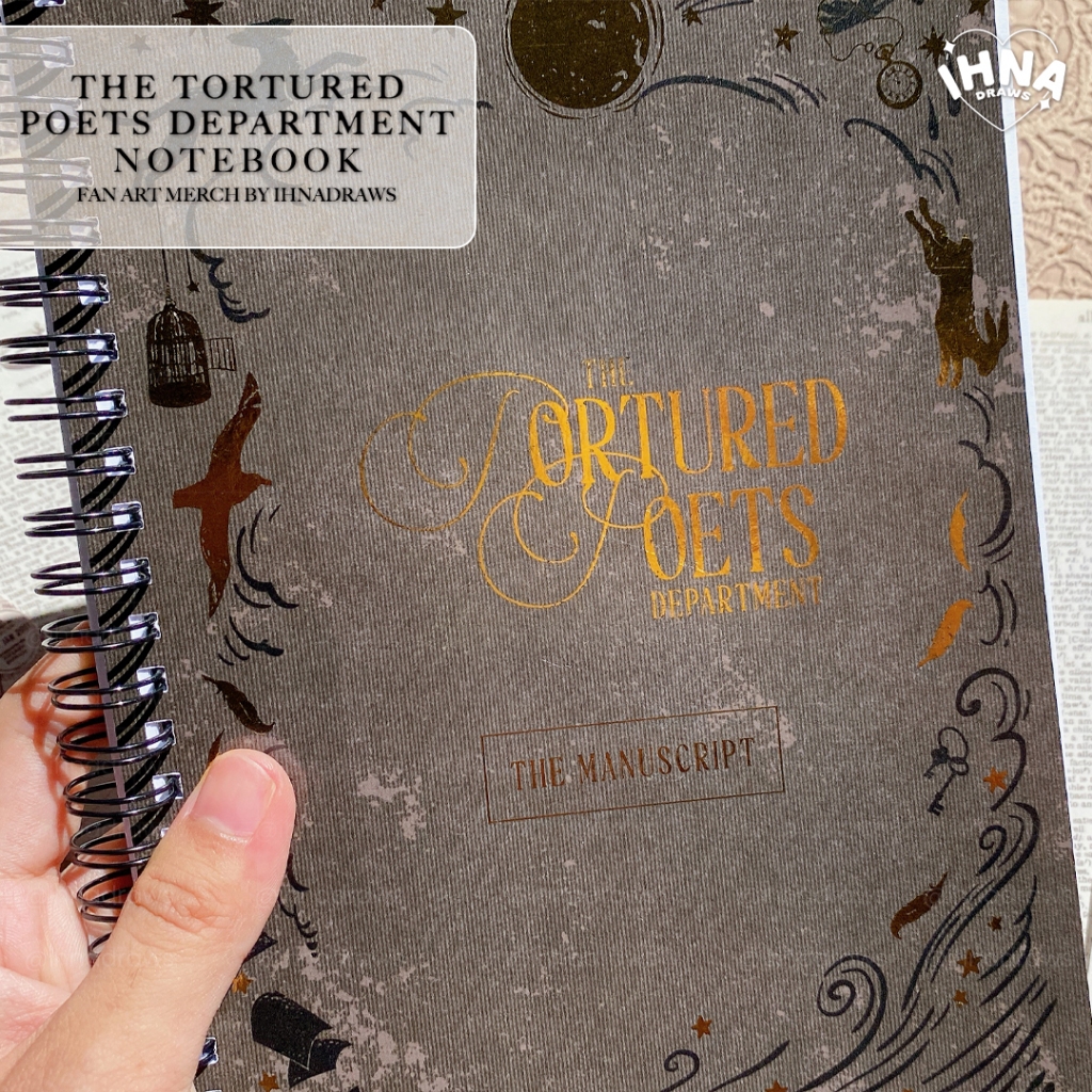The Tortured Poets Department Notebook Taylor Swift TTPD Swiftie ...