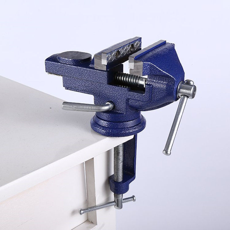 [Sturdy fixed 360 degree rotation] mini fixed vise high precision ...