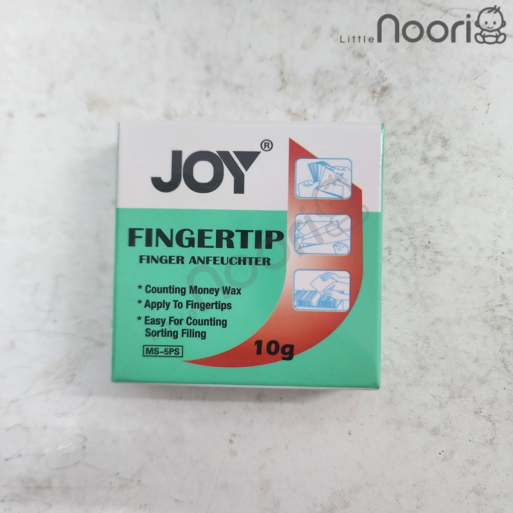 JOY FINGERTIP MOISTENER COUNTING MONEY WAX 10g | Shopee Philippines