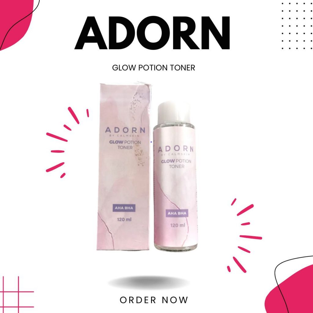 Adorn Glow Potion Toner 72 hours Hydration | Shopee Philippines