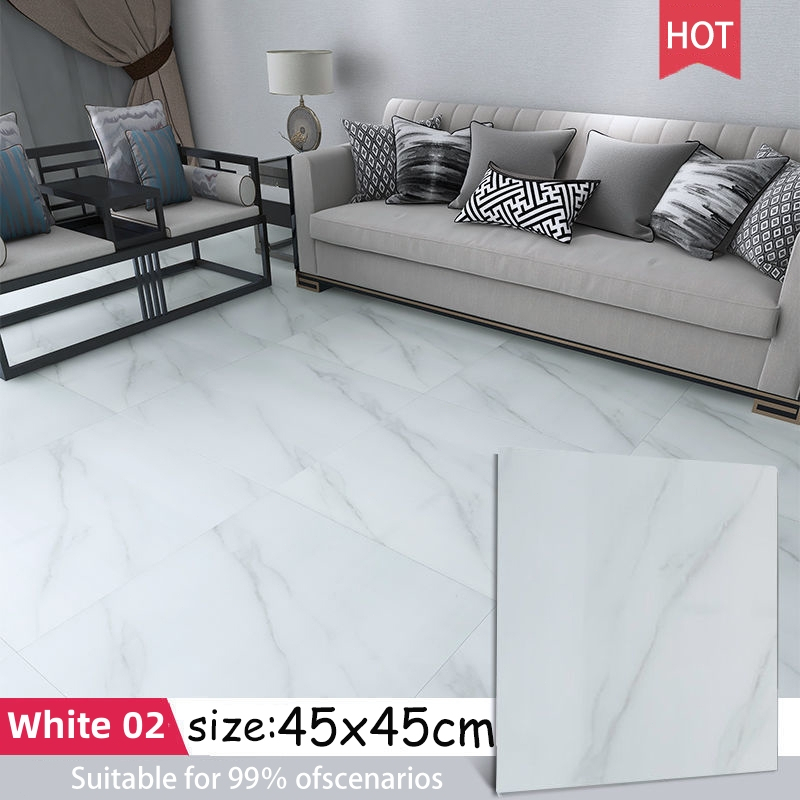 72PCS 45x45cm Marble Vinyl tiles 91X16CM Floor Stickers Self Adhesive ...