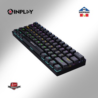 Inplay SK610 61 Keys Tri-Mode Wireless Mechanical Keyboard | Shopee ...