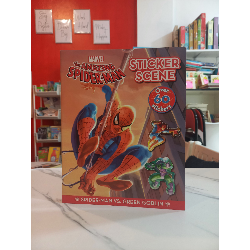 The RedLibrary: The Amazing Spider-man Sticker Scene | Shopee Philippines