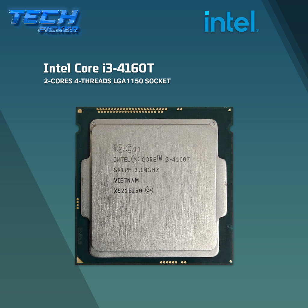 Intel Core i3 4160T - 4th Gen Haswell, LGA 1150, 3M Cache, up to 3.10 ...