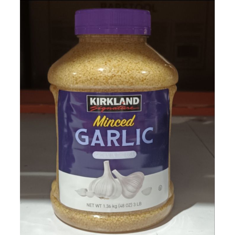 Kirkland Signature Minced California Garlic 1.36kg | Shopee Philippines