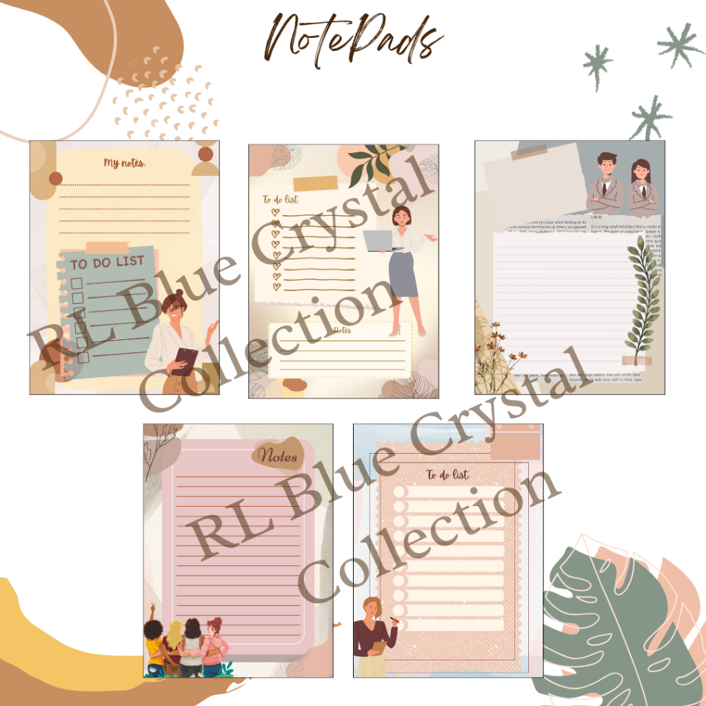 Customized Notepads with 40-60 pages | Shopee Philippines