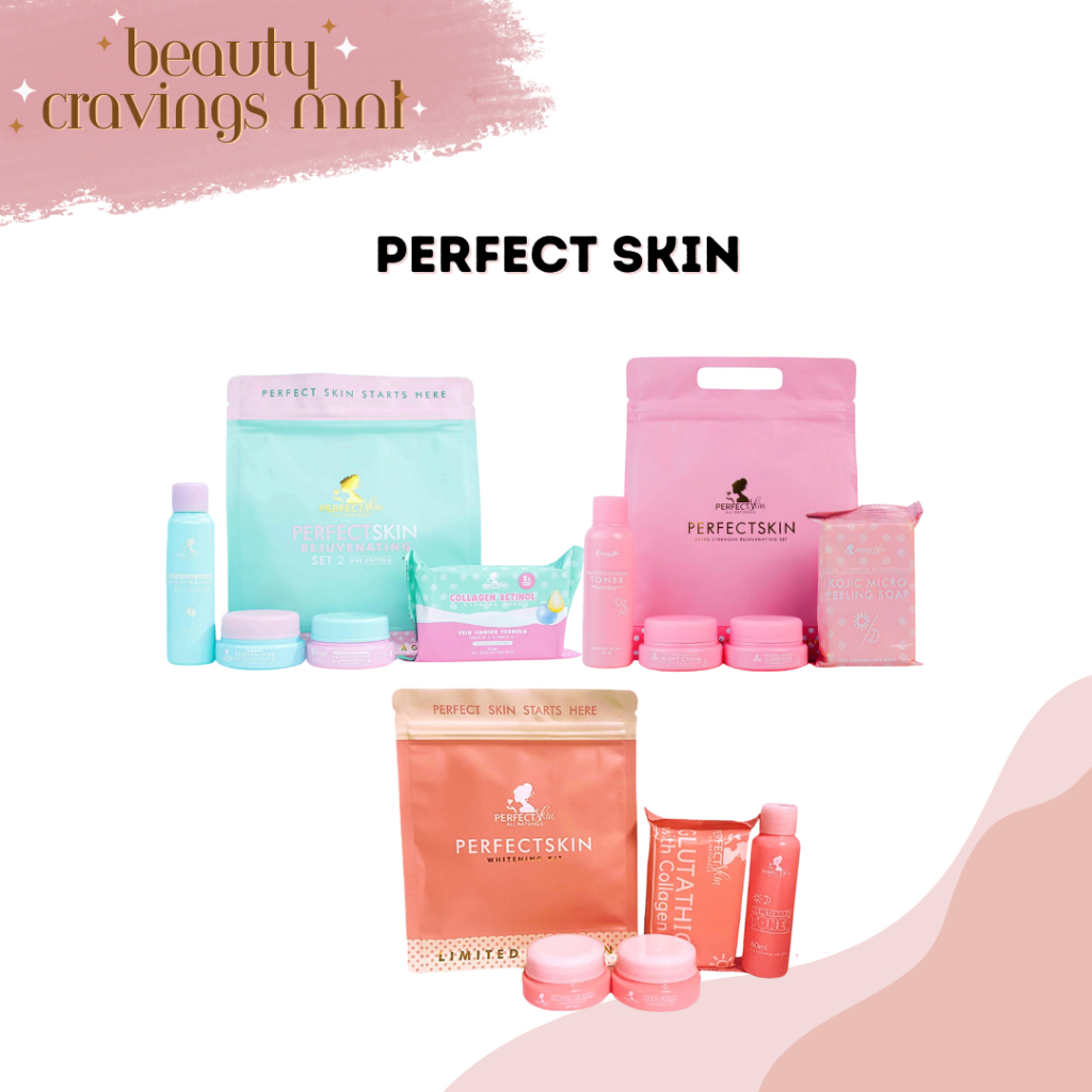 Perfect Skin Rejuvenating Set | Melasma Set 2 | Whitening Set | Shopee ...