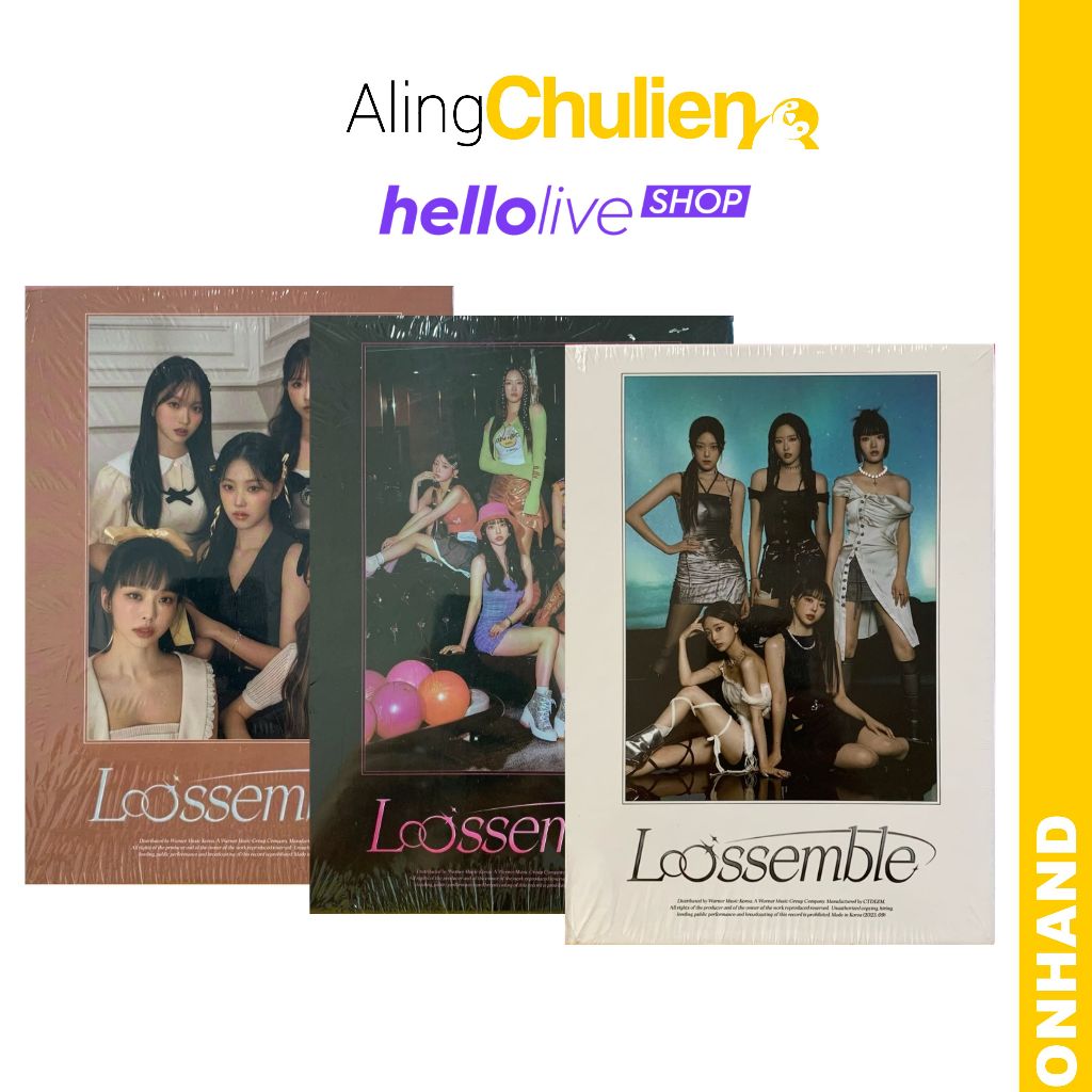 Loossemble 1st Mini Album Hello Live | Shopee Philippines