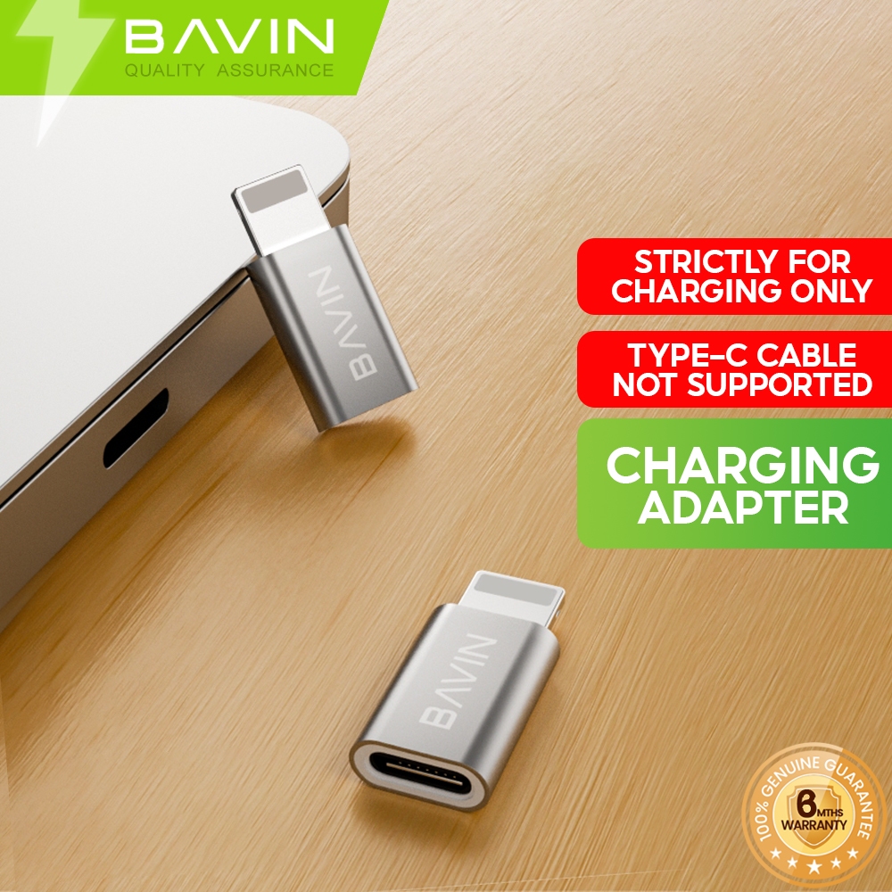 BAVIN A Series Mini Charging Adapter Converter | Type-C to IP / IP to ...