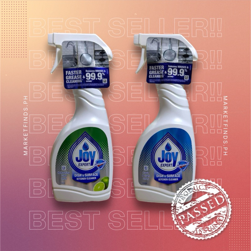 JOY KITCHEN DISH AND SURFACE CLEANER 375ml | Shopee Philippines