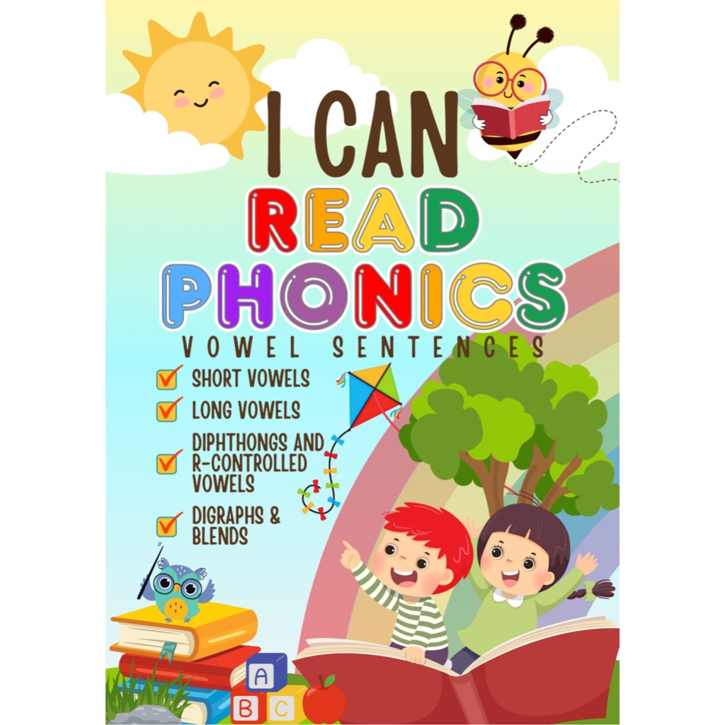 SALE! Phonics Sentence Books for Kids | Reading Practice for Beginners ...