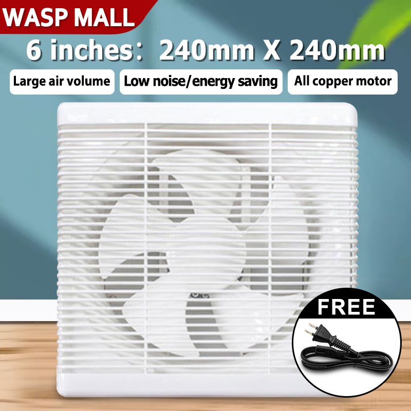 Kitchen exhaust fan shutter ventilation fan 12-inch exhaust fan home ...