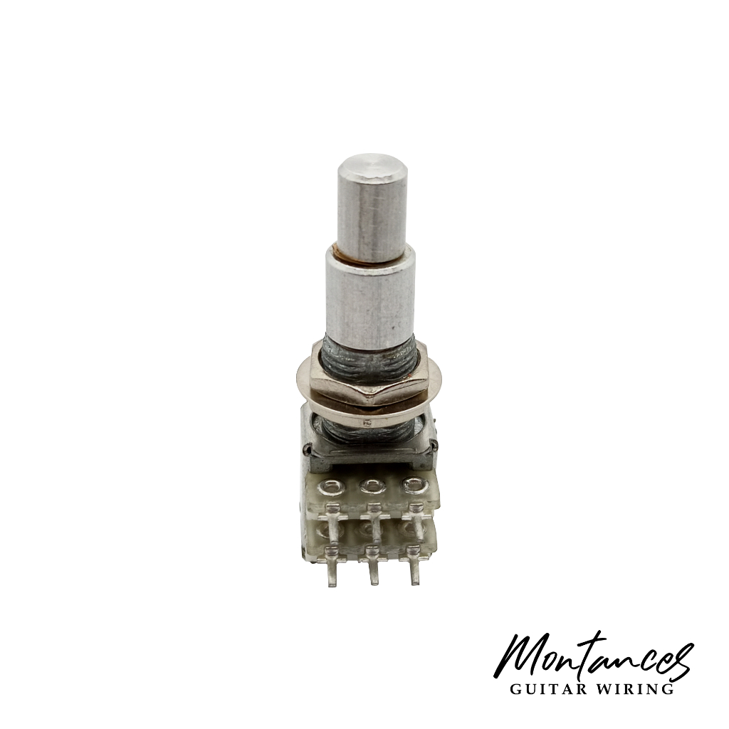 Dual Control Potentiometer Stacked Concentric Pots Pc Pins | Shopee ...