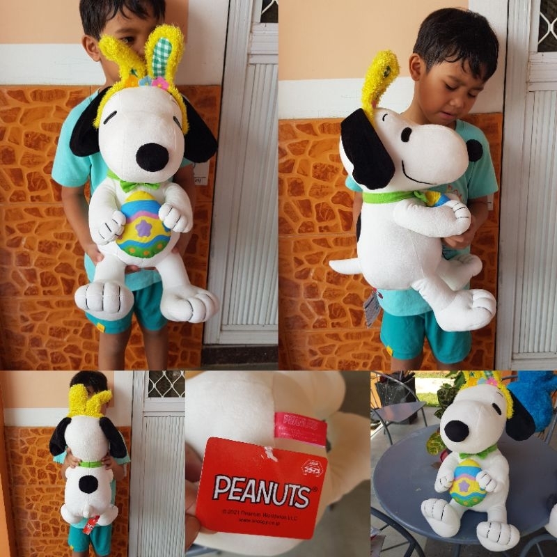 Sega Peanuts Snoopy Woodstock Charlie Brown Huggable plushies | Shopee ...