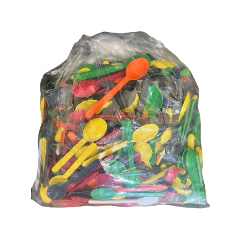 1kg Per Sack Toy Spoon Ice Cream Ice Scramble Mini Spoon Assorted ...