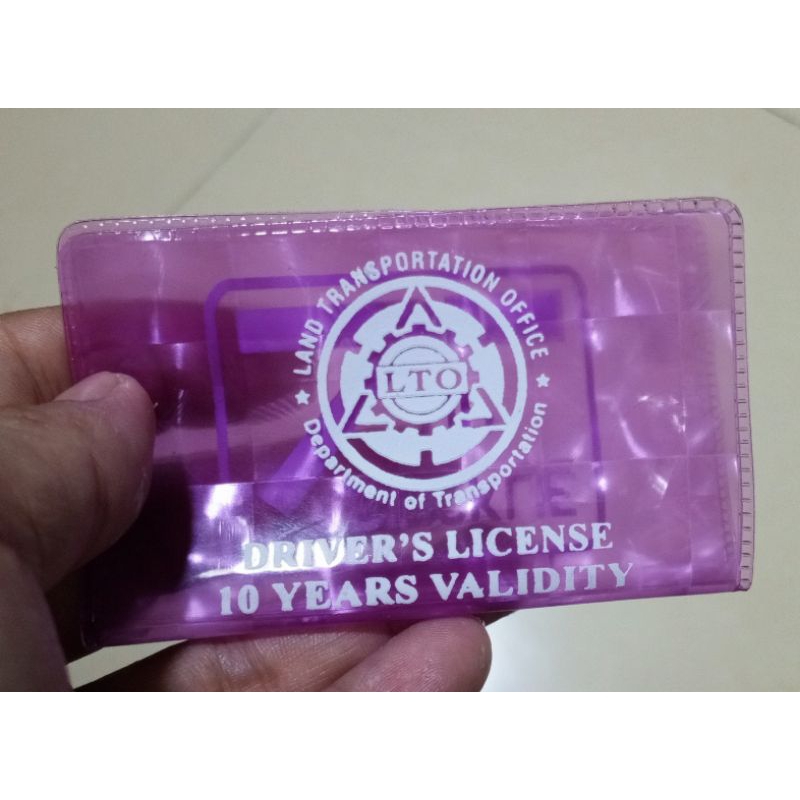 LTO DRIVER'S LICENSE TRANSPARENT | Shopee Philippines