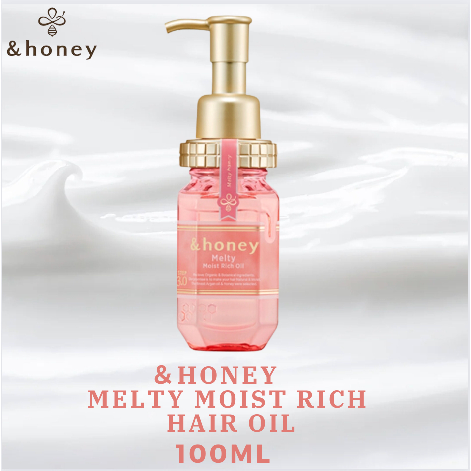 honey] 【Bottle】Melty Moist Rich Hair Oil 3. 100ml [Direct from Japan] | Shopee Philippines