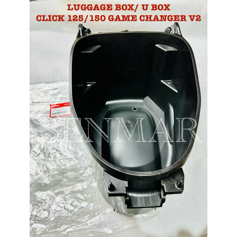 U BOX LUGGAGE BOX 1 HONDA CLICK 125/150 GC V2 | Shopee Philippines