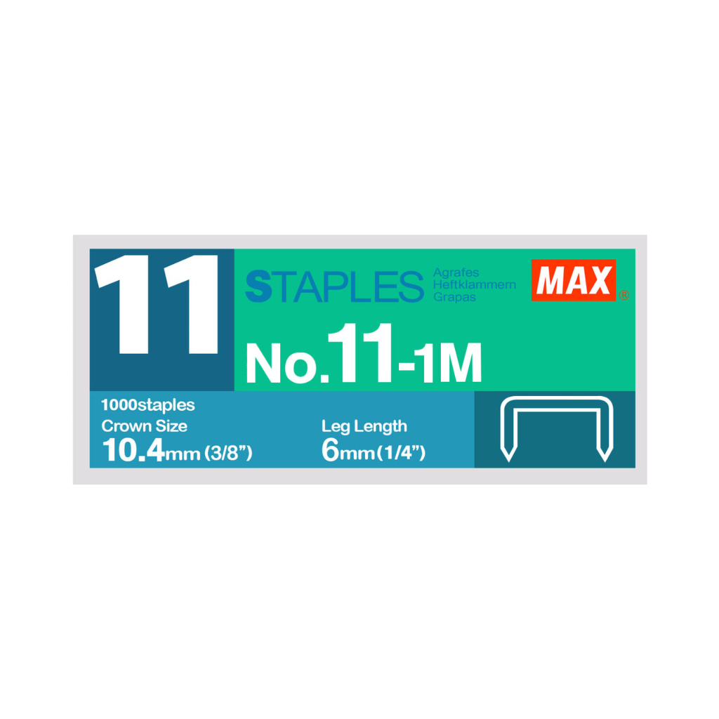 Max Staple Wire No. 11-1M - Pack of 10 boxes | Shopee Philippines