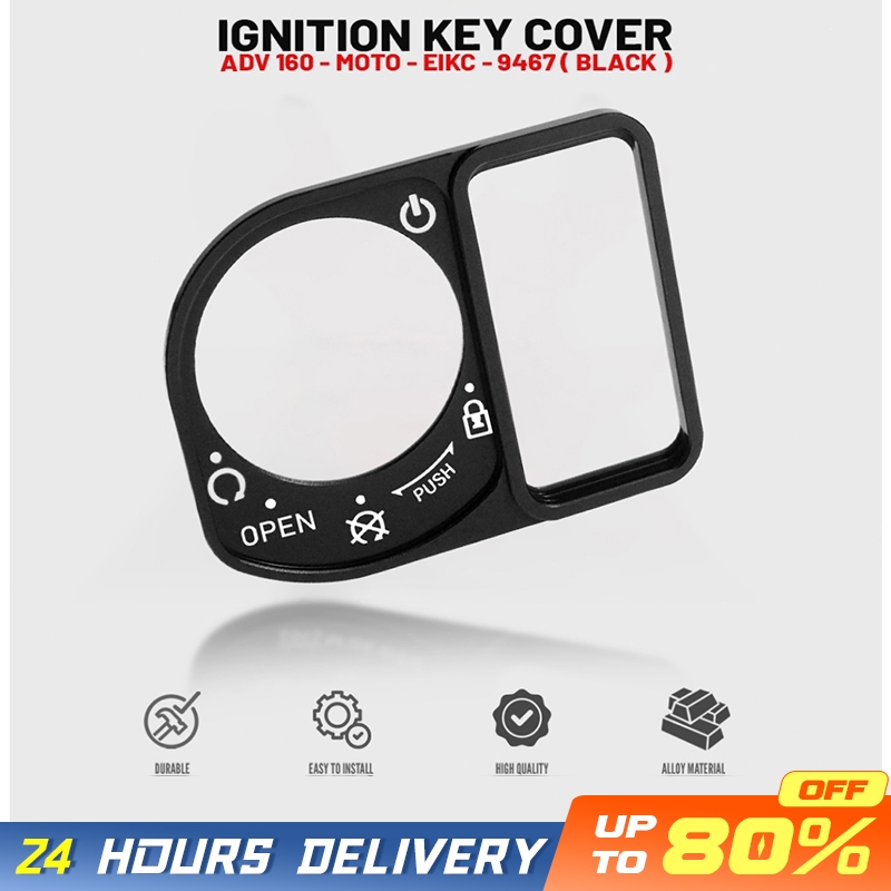 ELITE SERIES HONDA ADV 160 ALLOY IGNITION KEY COVER FOR KEYLESS HONDA ...