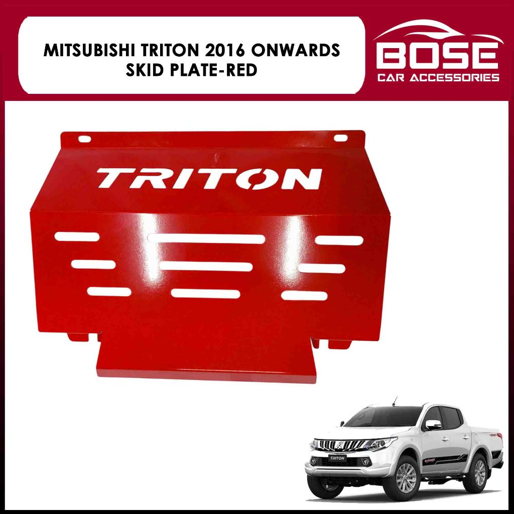 Skid Plate for Mitsubishi Triton 2016 - Onwards Undercover Chassis ...