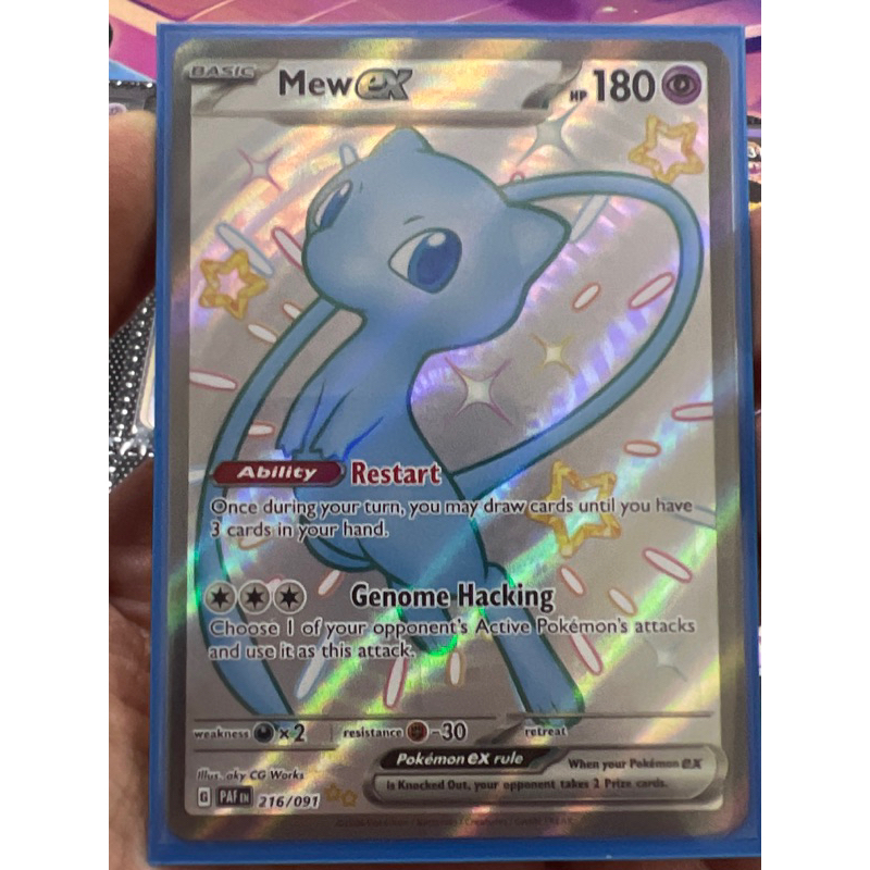 Pokemon TCG Mew ex - 216/091 - Shiny Ultra Rare | Shopee Philippines