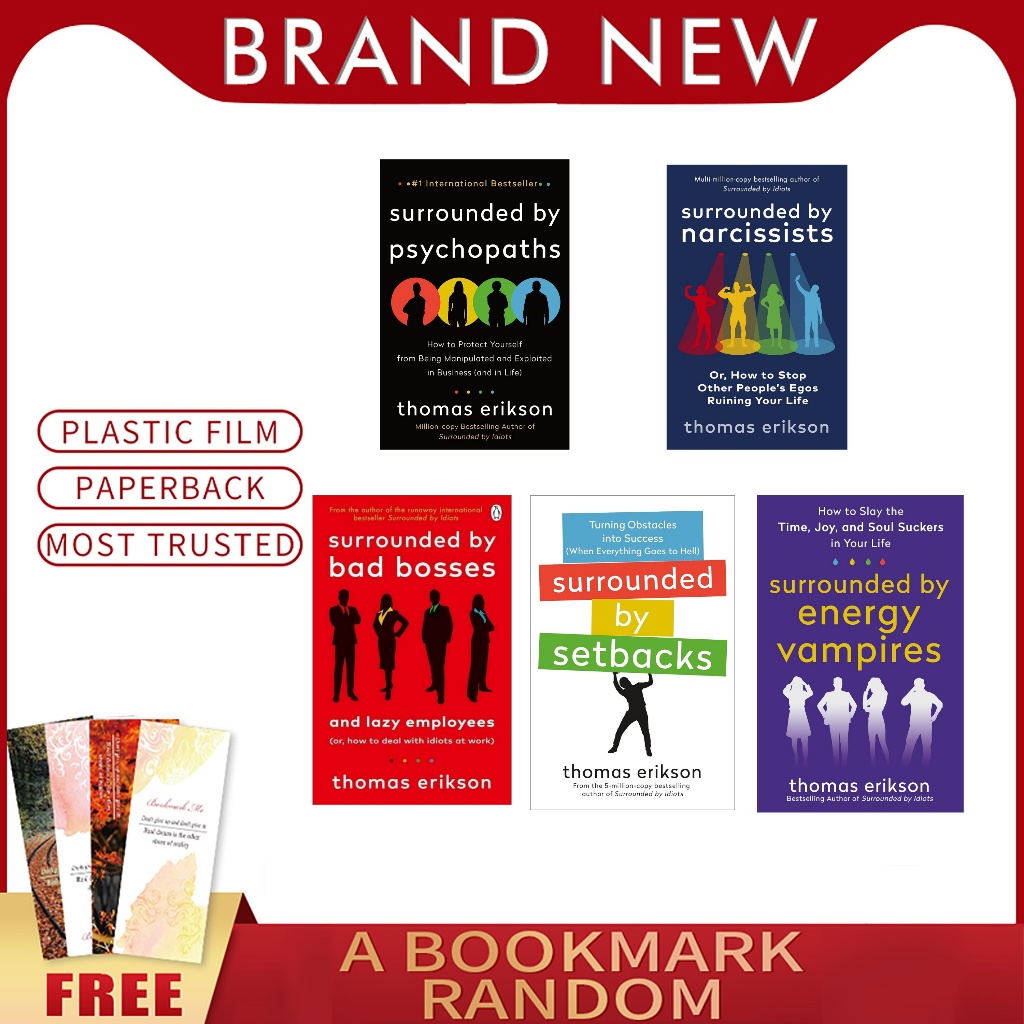 Surrounded by Setbacks by Thomas Erikson English books | Shopee Philippines