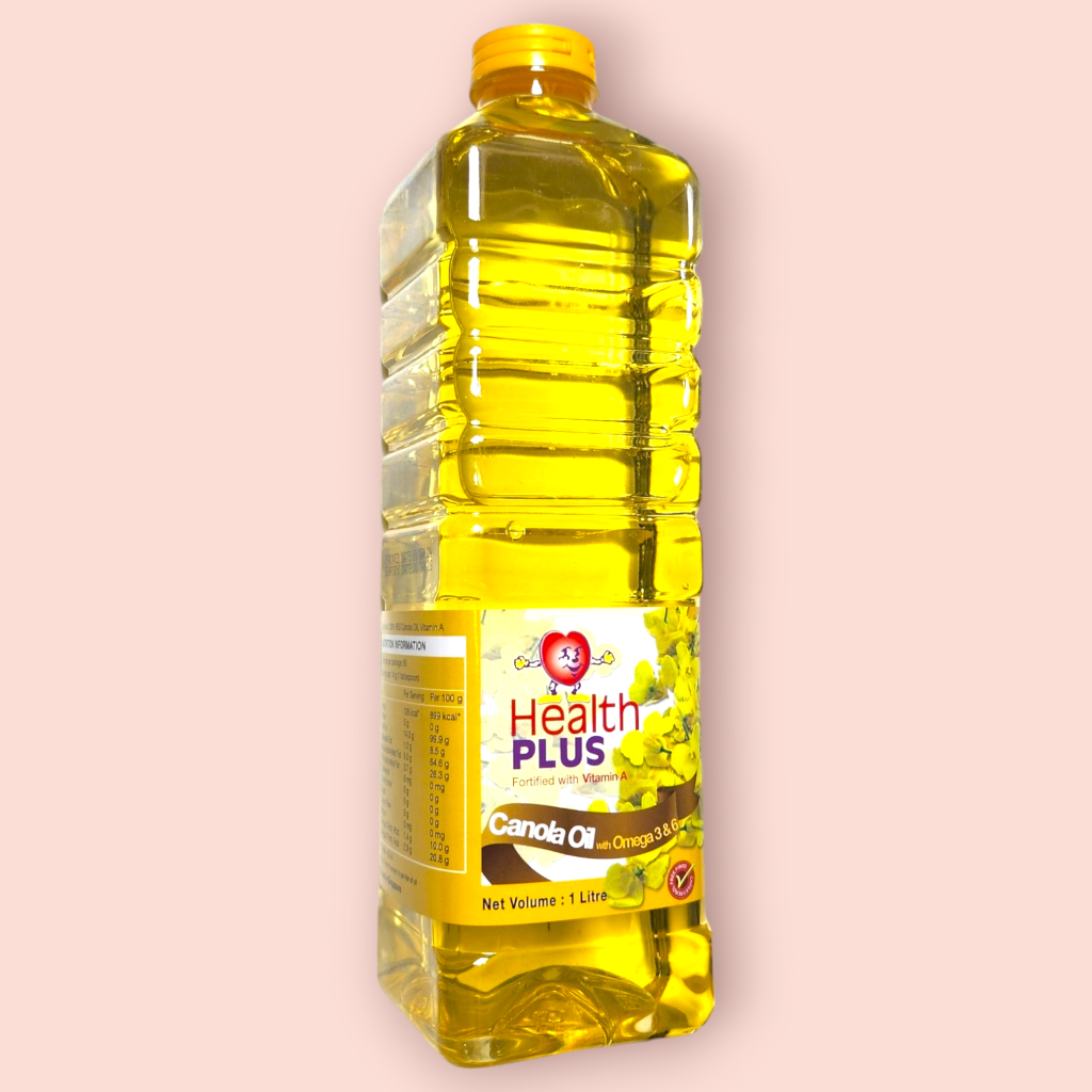 HealthPLUS 100% Canola Oil 1 Liter bottle | Shopee Philippines