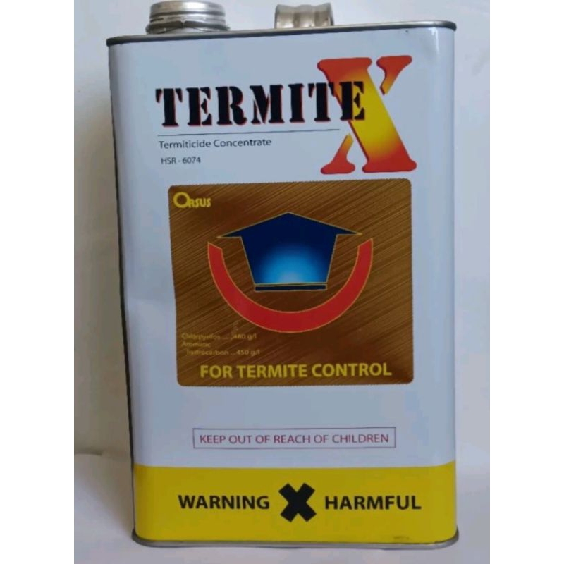 Termite X Termiticide Concentrate (1 Gallon/4 Liters) | Shopee Philippines