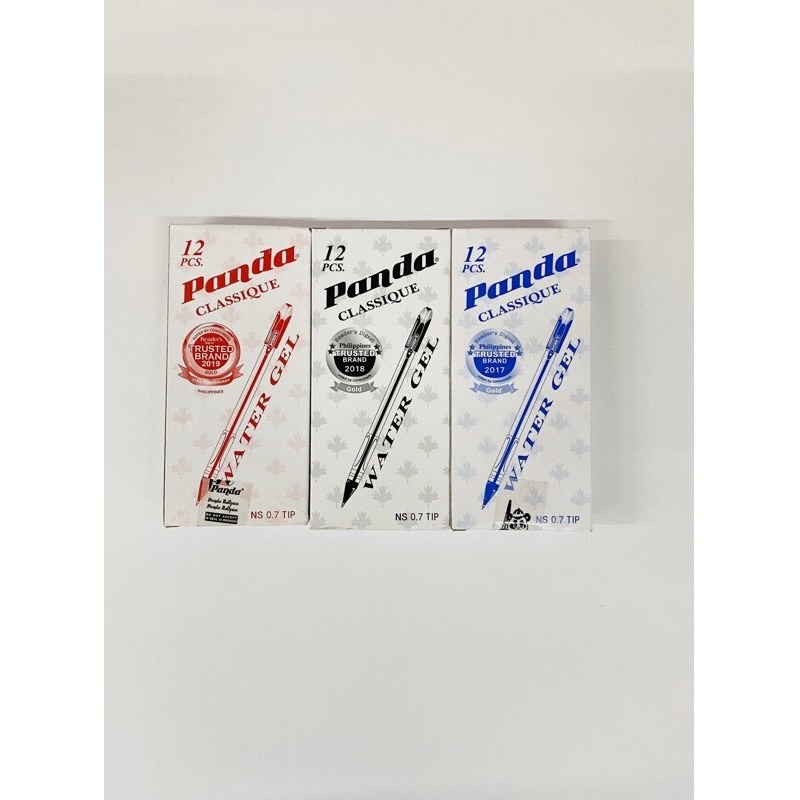 Panda Classique water gel pen (sold per dozen) | Shopee Philippines