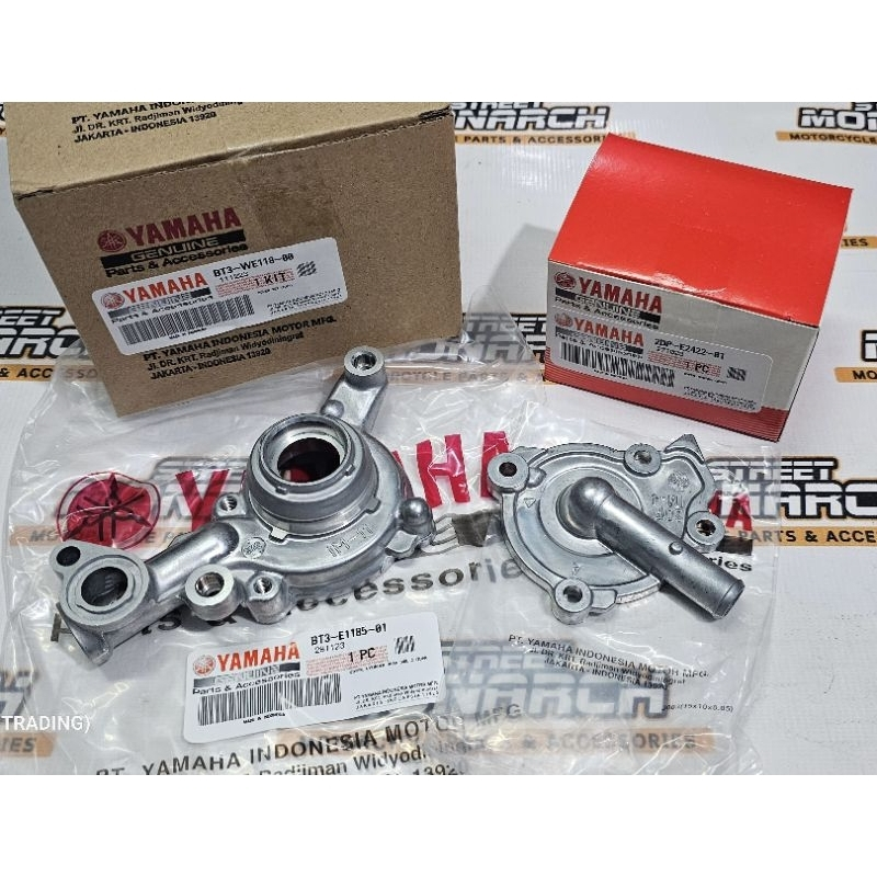 YAMAHA GENUINE STOCK COVER SET WATER PUMP HOUSING (BT3-WE118-00) FOR ...